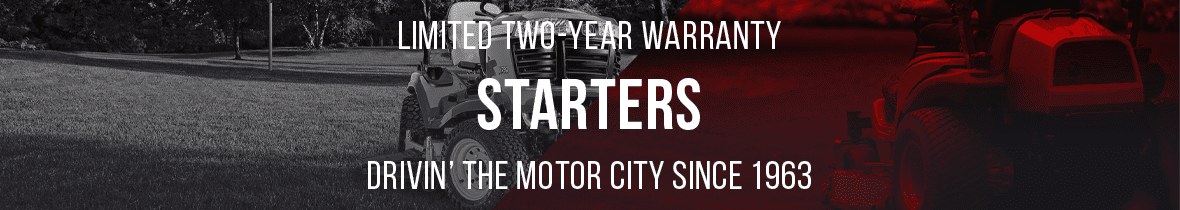 MCR - KOHLER SMALL ENGINE STARTERS