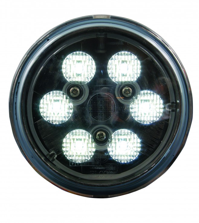 MCR - LED 18-WATT WORK LIGHT FOR PAR36 HOUSING (WITH TRAPEZOID BEAM)
