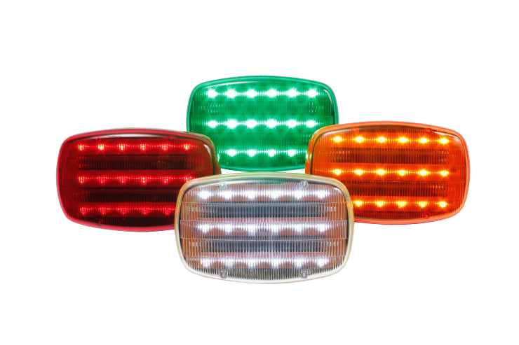MCR - LED BATTERY OPERATED MAGNETIC SAFETY FLASHERS