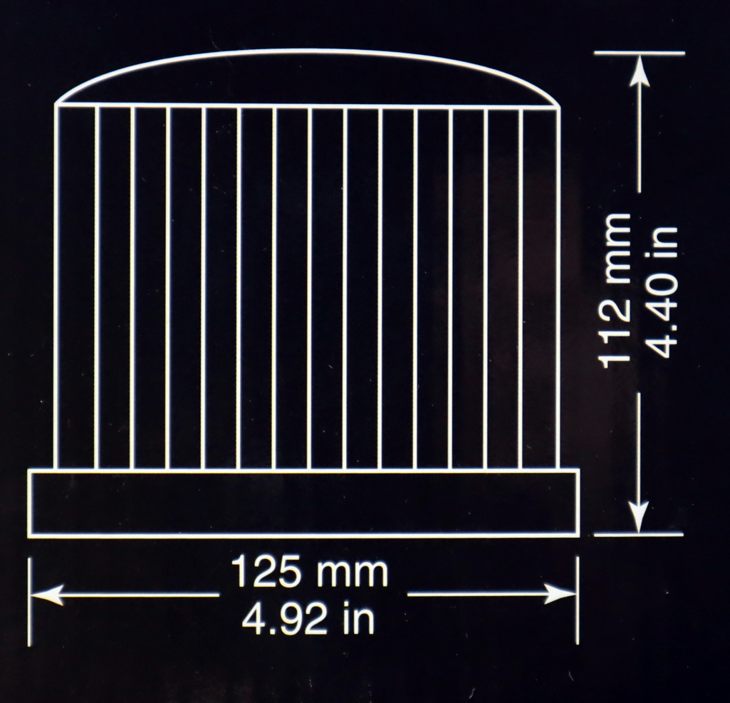 MCR - LED RED BATTERY OPERATED MAGNETIC ROTATING BEACON