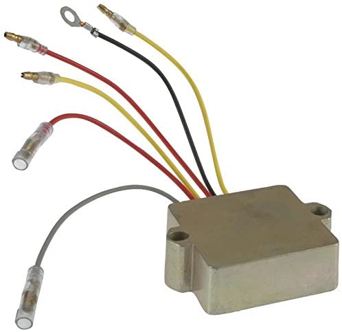 MCR - NEW VOLTAGE REGULATOR RECTIFIER FITS MERCURY MARINER OUTBOARD 6 ...