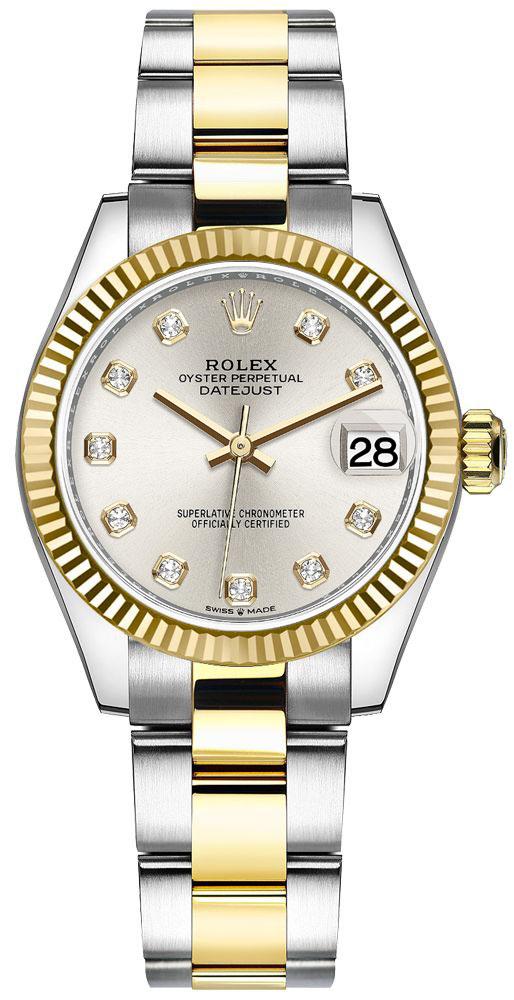 278273-0019 Rolex Datejust 31 Oystersteel and Yellow Gold Womens Watch