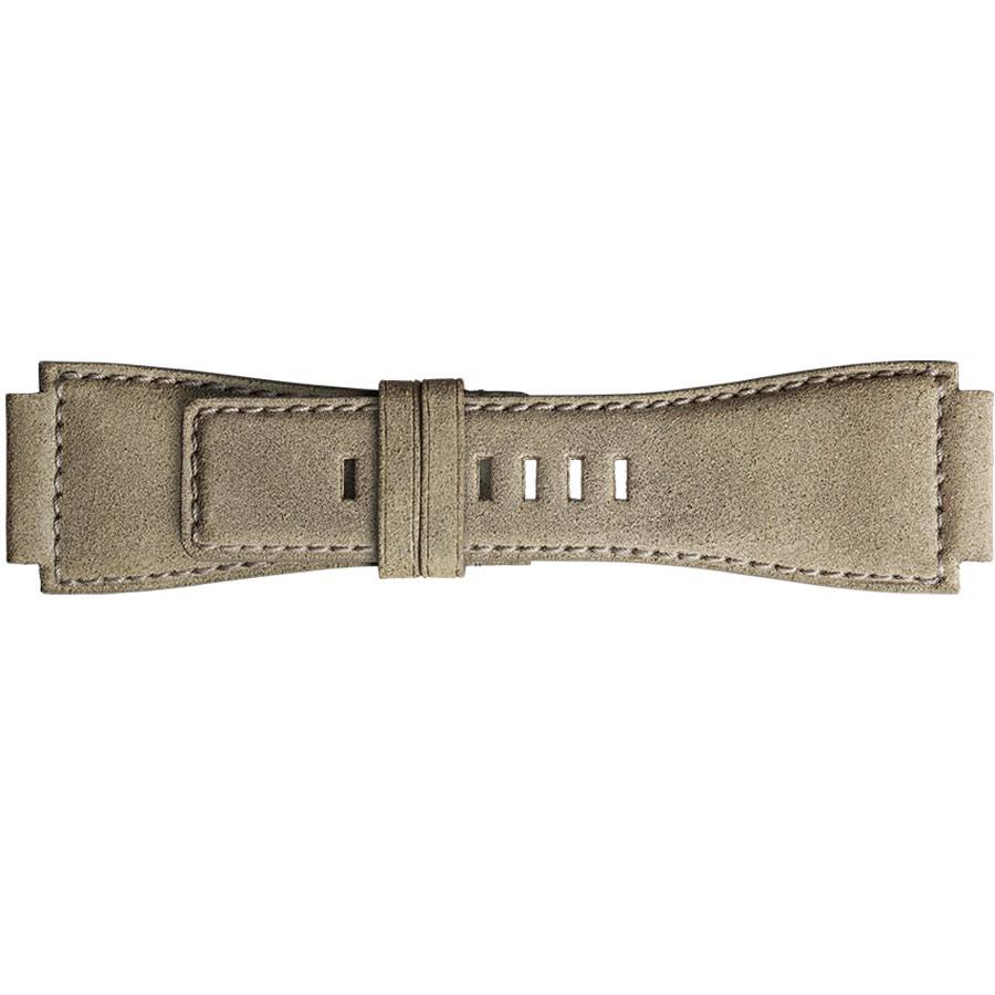 B-V-055 Bell & Ross 24mm Desert Type Aged Calfskin Strap