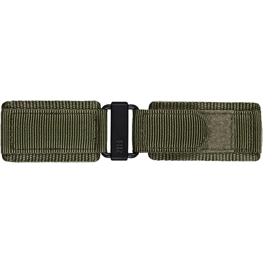 B-F-006 Bell & Ross 24mm Green Canvas Strap