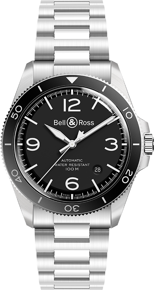 Bell & Ross Vintage Black Steel BRV292-BL-ST/SST Sale