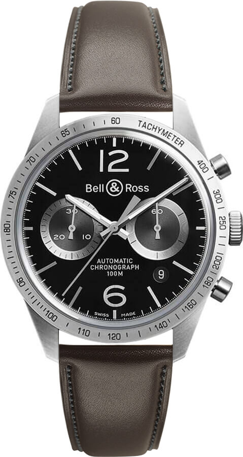 Bell & Ross Vintage Original Men's Watch BRV126-BS-ST/SCA