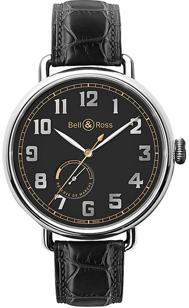 Bell & Ross Vintage WW1 BRWW197-HER-ST/SCR Mens 45mm Automatic Reserve ...