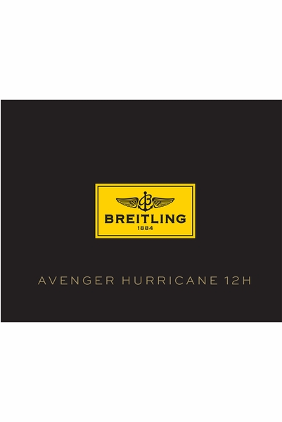 Breitling Avenger Black Dial Men's Watch XB01701A/BF92-257S