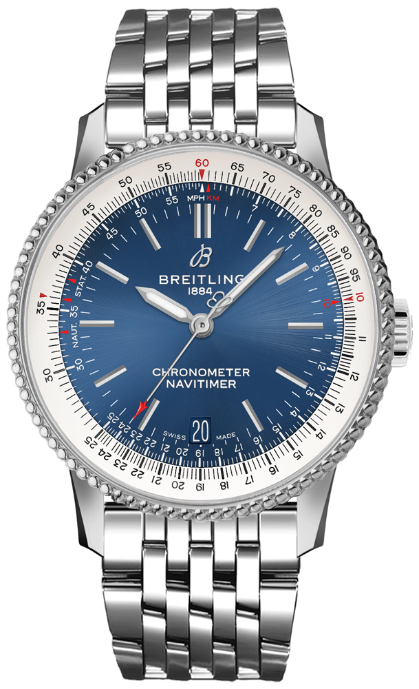 Breitling Navitimer 1 Automatic 38 Blue Dial Men's Watch A17325211C1A1