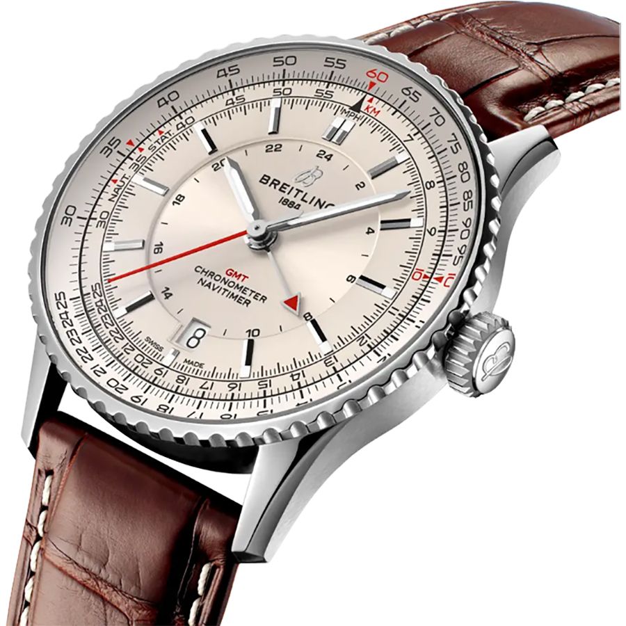 Buy Breitling Navitimer Automatic GMT 41 A32310211G1P1 | Authentic Watches