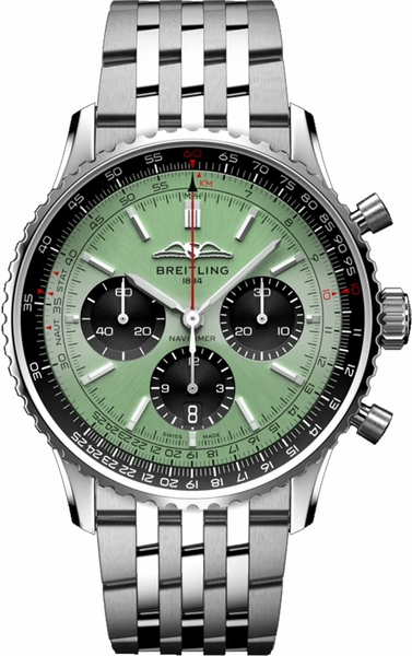 Buy Breitling Navitimer B01 Chronograph 43 AB0138241L1A1 | Authentic ...