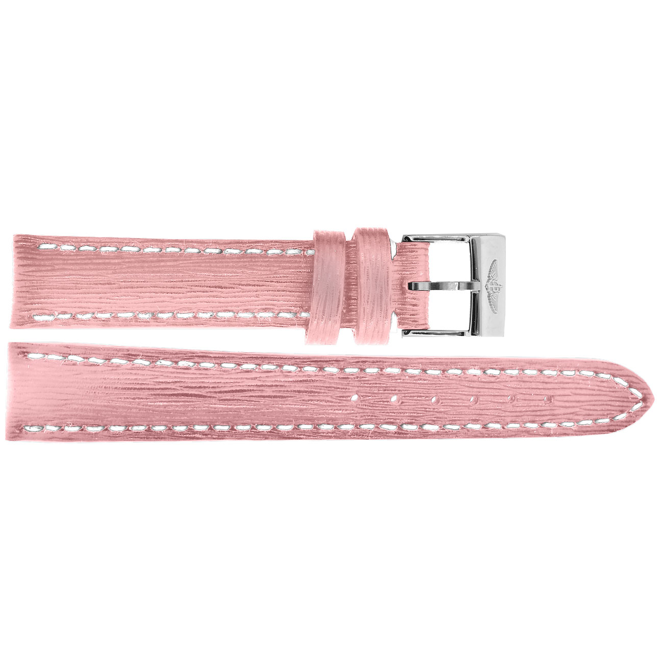 238X Breitling Pink Leather Replacement Strap 16/14MM