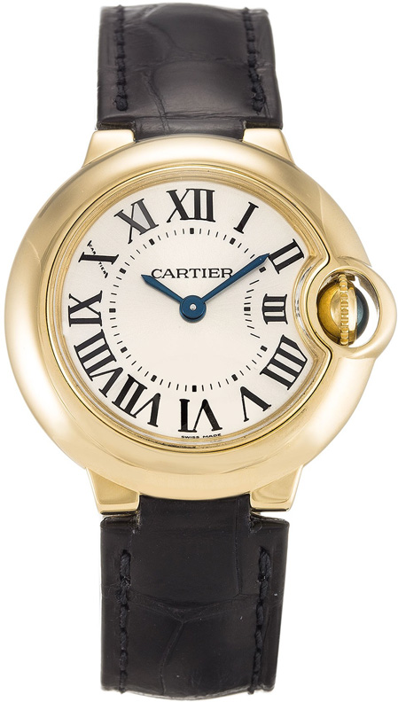 W6900156 Cartier Ballon Bleu Solid Gold Ladies Quartz Watch