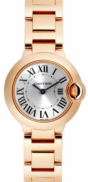 W69002Z2 Cartier Ballon Bleu Rose Gold Small - AuthenticWatches.com