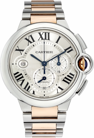 W6920075 - Cartier Ballon Bleu - Stainless Steel 18K Rose Gold Watch