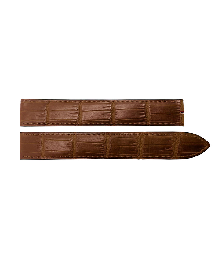 Cartier Brown Leather Leather Watch Strap | Authentic Watches