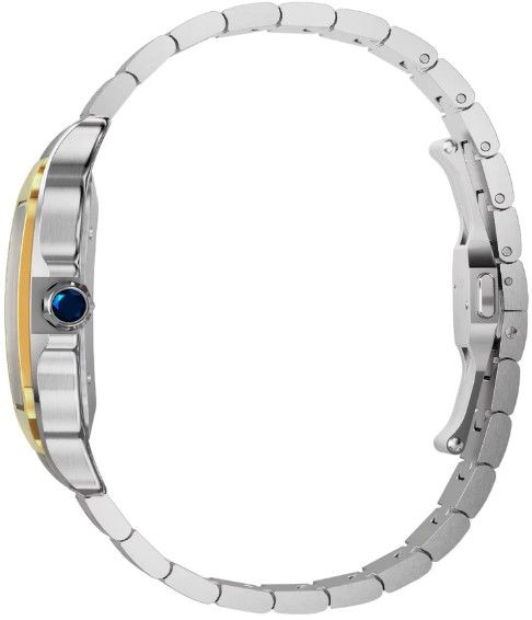 Authentic Cartier Santos De Cartier Anthracite Grey Dial Men's Watch ...