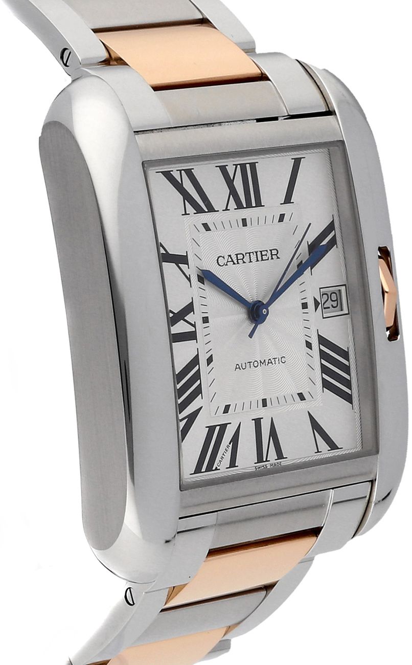 W5310006 Cartier Tank Anglaise Steel & Gold Men's Watch on Sale