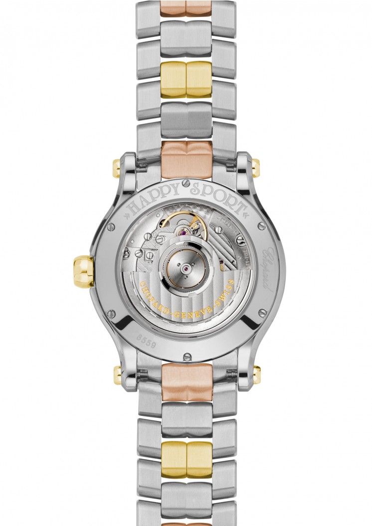 278559-9001 Chopard Happy Sport Medium Automatic Womens Watch