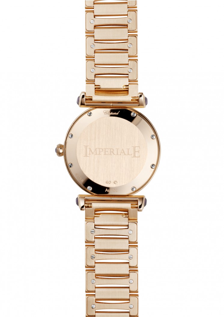 384238-5002 Chopard Imperiale 28mm Womens Rose Gold Quartz Watch