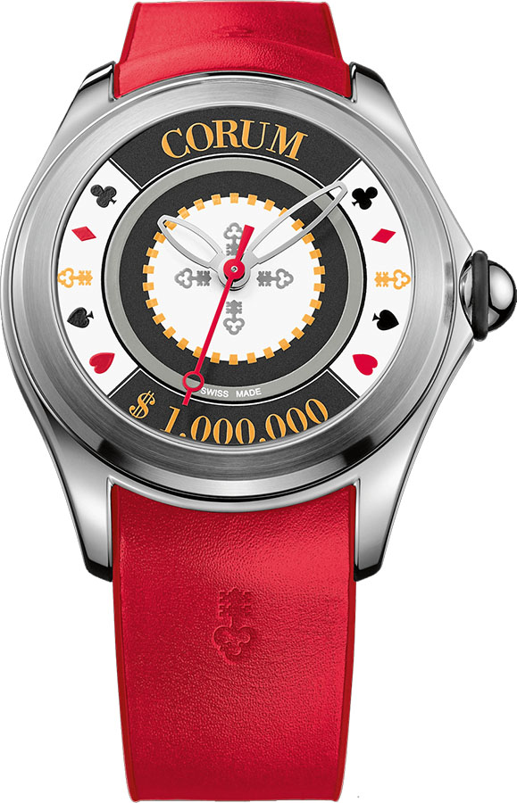 082.410.20/0176 CH01 New Corum Bubble Casino Chip Limited Edition Men's ...