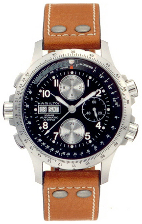 H77616533 Hamilton Khaki CrossWind Auto Chrono Mens Watch
