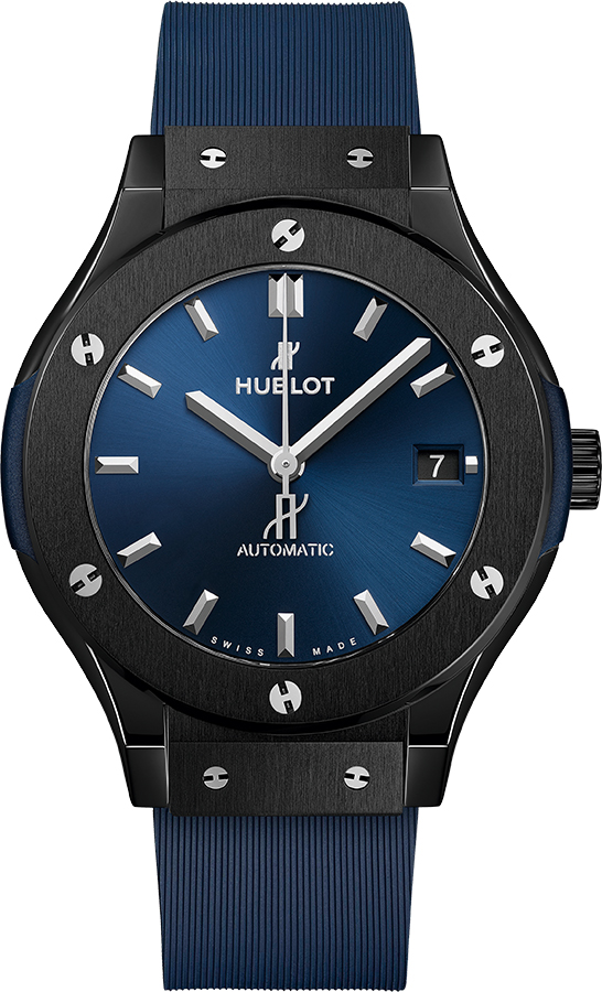 Buy Hublot Classic Fusion Ceramic Blue 565.CM.7170.RX | Authentic Watches