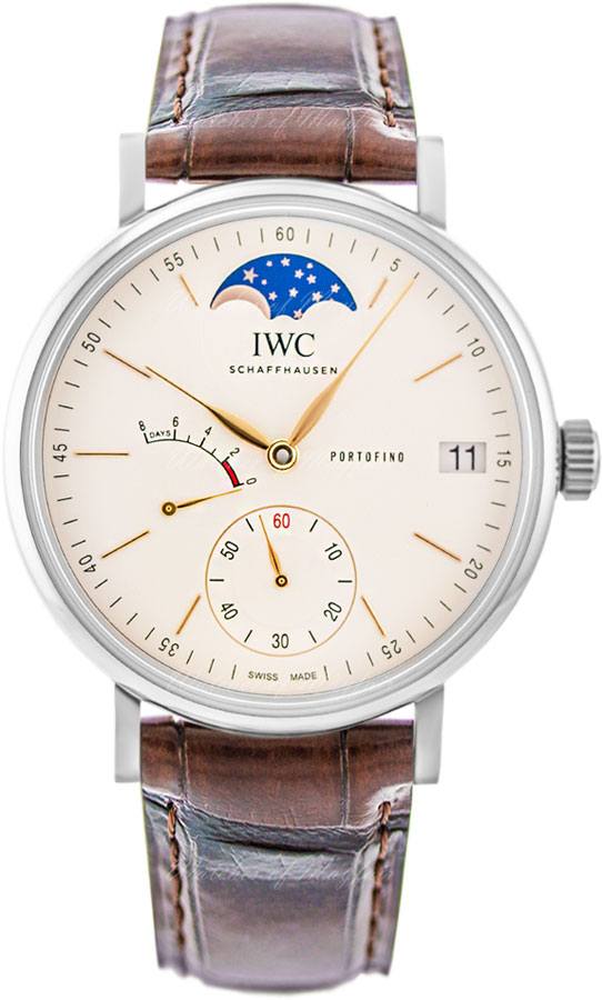 IW516401 IWC Portofino Hand-Wound Moon Phase 45MM Men's Watch