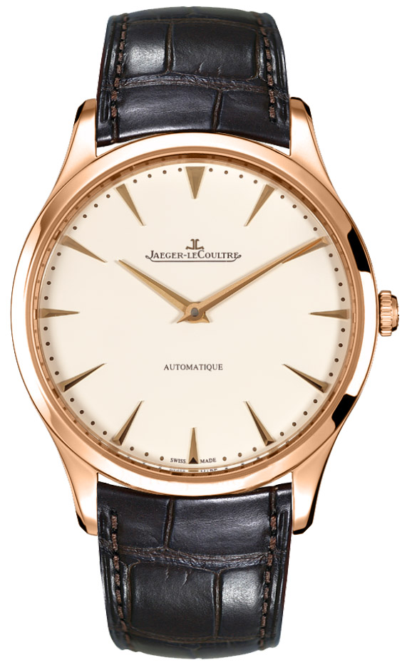 Jaeger LeCoultre Master Ultra Thin Beige Dial Men's Watch Q1332511