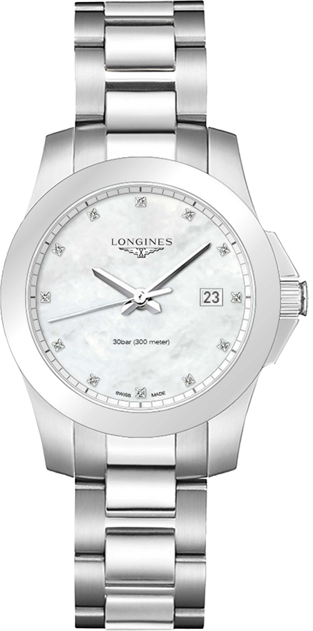 L33784876 Longines Conquest Womens 36mm Quartz Watch - BRAND NEW