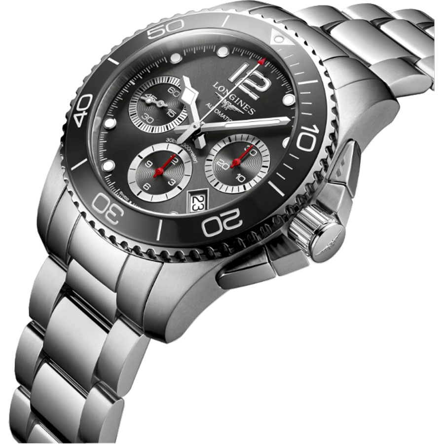 L3.783.4.76.6 Longines HydroConquest Automatic Chronograph 41mm Mens Watch