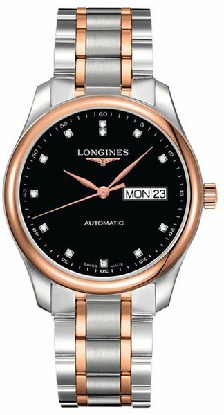 Buy New Authentic Longines Master Collection Rose Gold & Steel Men's ...