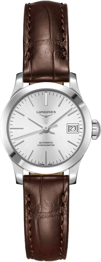 Discounted Longines Record Silver L2.320.4.72.2