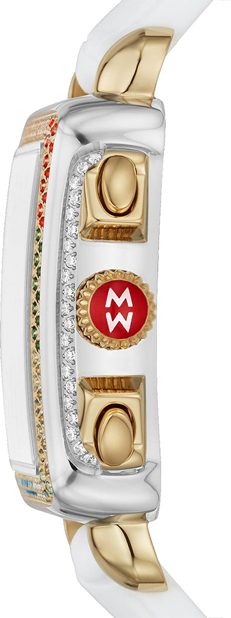 Michele Deco Carousel Two Tone Women's Watch MWW06P000297