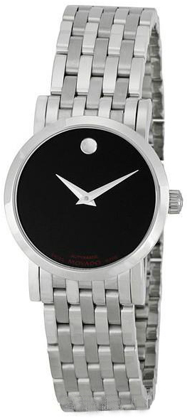 0606107 Movado Womens Red Label Stainless Steel Case & Bracelet ...