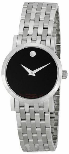 0606107 Movado Womens Red Label Stainless Steel Case & Bracelet ...