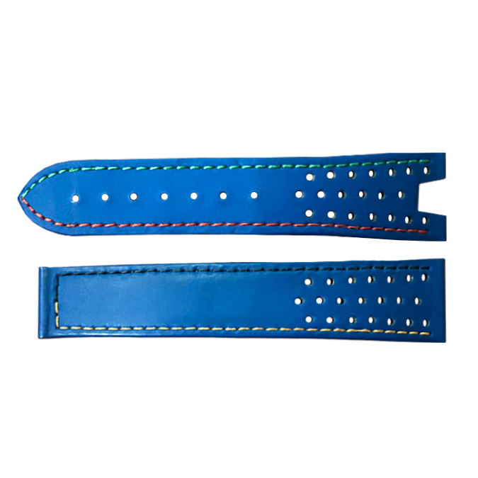 Buy Omega 22mm Blue Rubber Strap 032CUZ003053 | Authentic Watches