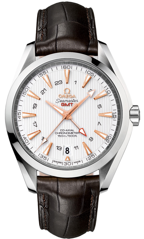 New Omega Seamaster Aqua Terra GMT 231.13.43.22.02.004 Steel Watch ...