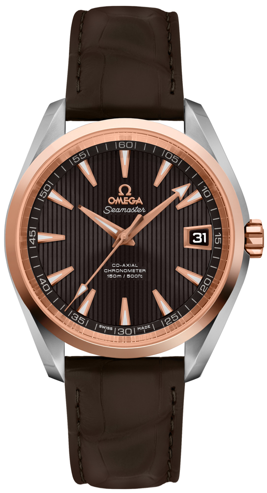 Omega Seamaster Aqua Terra Leather Strap