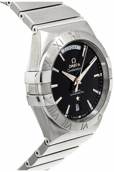 123.10.38.22.01.001 Omega Constellation Day-Date Mens Co-Axial 38mm Watch