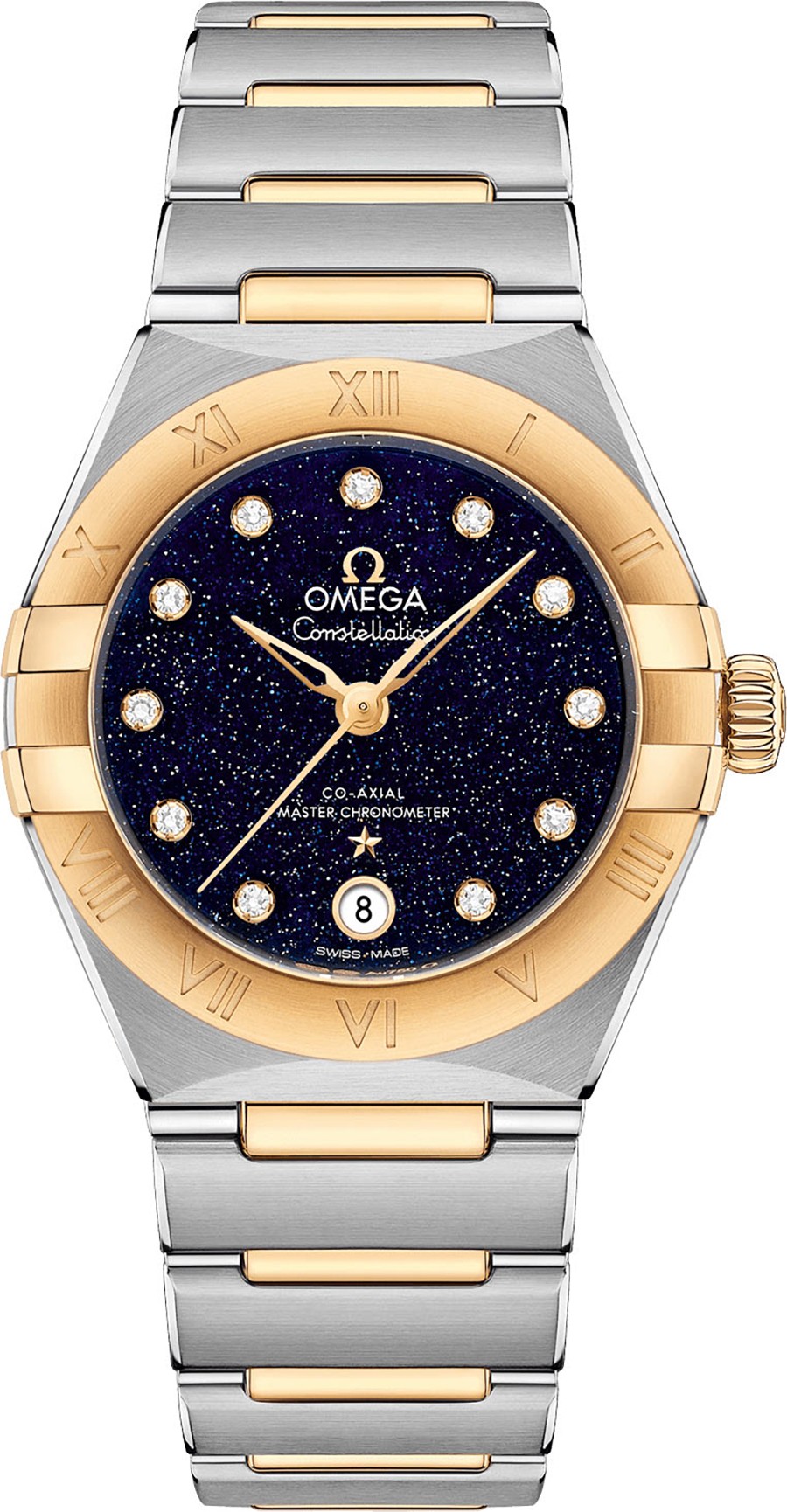 Buy Authentic New Omega Constellation Two Tone Women's Watch 131.20.29 ...