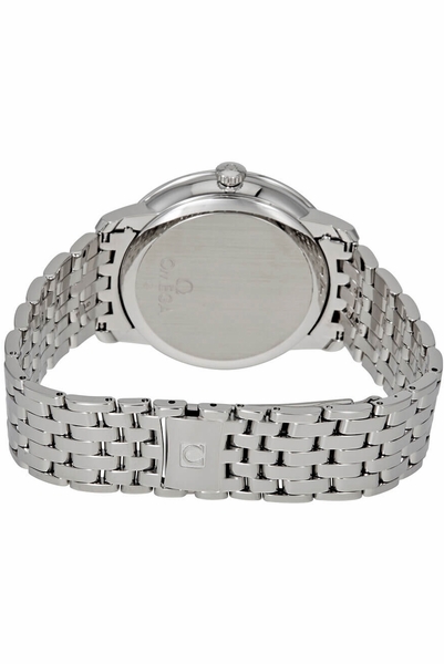 New Omega DeVille Prestige Co-Axial 424.10.37.20.02.001 Steel Watch Silver Dial Caliber 2500 ...