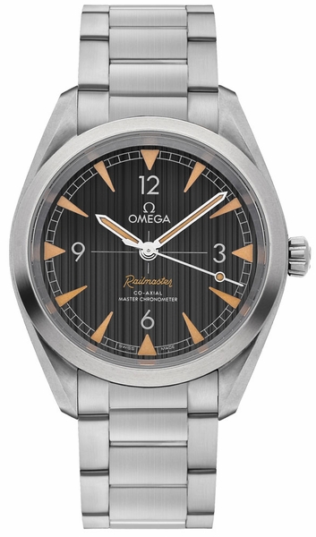 Omega Black Railmaster 220.10.40.20.01.001 Watch Sale