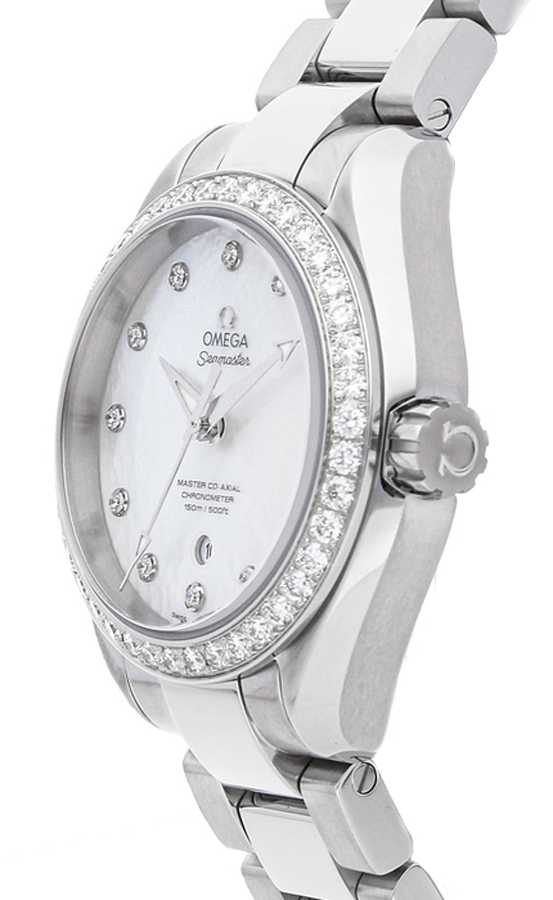 231.15.34.20.55.002 Omega Aqua Terra 150 M Master Co-Axial 34 MM Womens ...