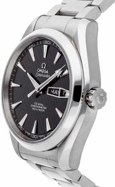 231.10.43.22.06.001 Omega Seamaster Aqua Terra Mens Anthracite Dial ...