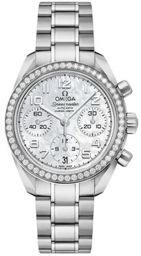 324.15.38.40.05.001 Omega Speedmaster Ladies Diamond Watch 32415384005001