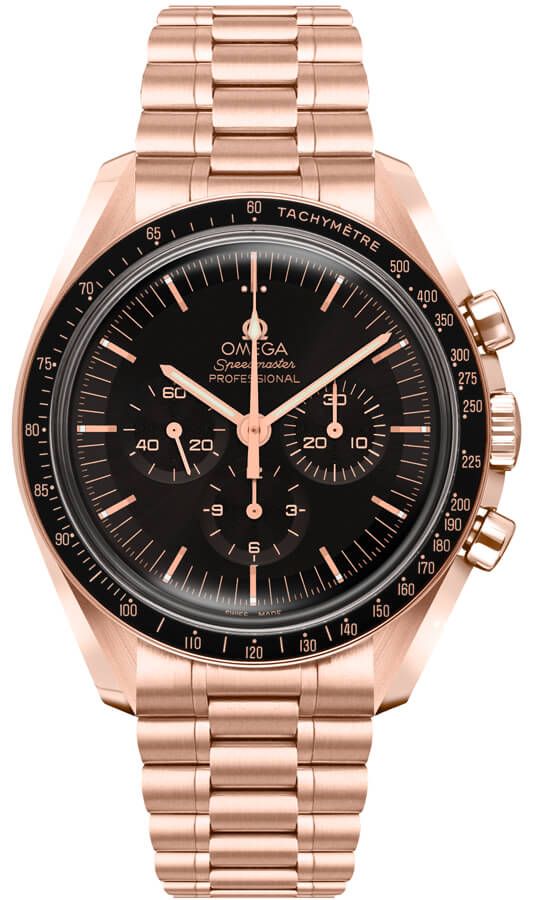 31060425001001 Omega Speedmaster Moonwatch Professional Gold Men's Watch