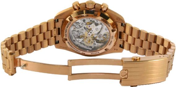 31060425001001 Omega Speedmaster Moonwatch Professional Gold Men's Watch