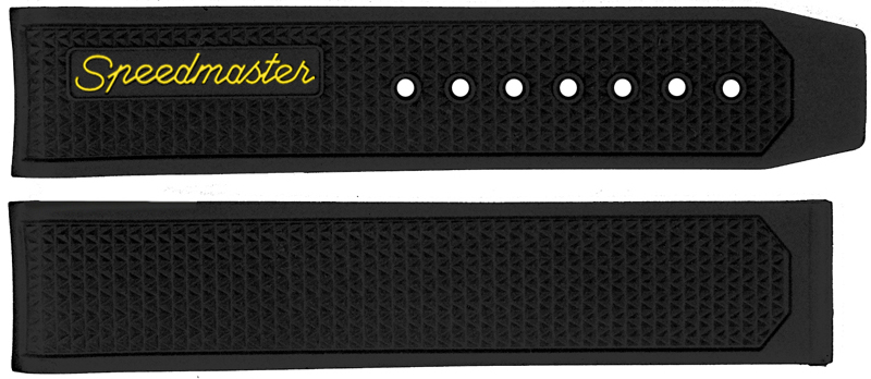 Omega Speedmaster Rubber Replacement Strap 98000417