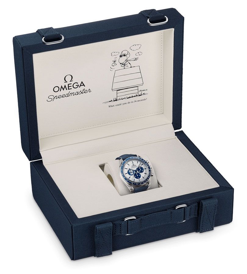 Omega Speedmaster Silver Snoopy Award Mens Watch 310.32.42.50.02.001